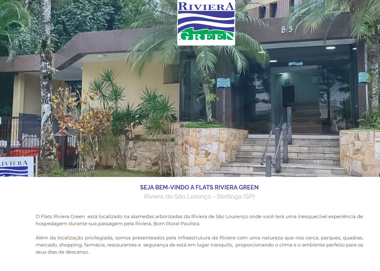 Flats Riviera Green na Riviera de são lourenço hotel na Praia Paulista ...